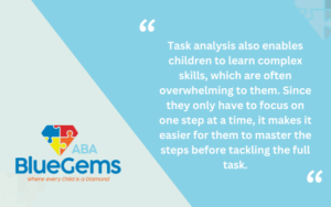 What is Task Analysis in ABA?